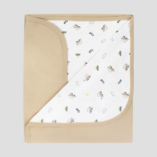 Manta Alex - Beige-Azul – Babymodas Oficial